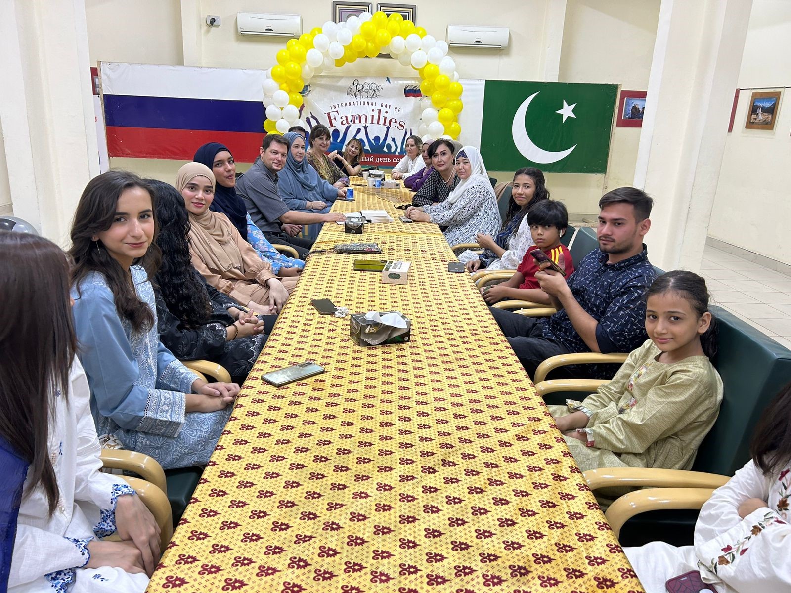Russian Culture Centre in Karachi, Pakistan, celebrated Family Day ...
